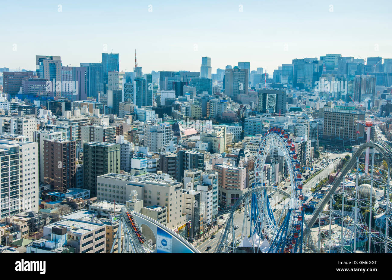 Tokyo Dome City Attractions , Bunkyo-Ku, Tokyo, Japan Stock Photo - Alamy