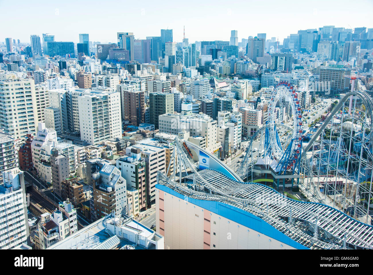 Tokyo Dome City Attractions , Bunkyo-Ku, Tokyo, Japan Stock Photo - Alamy