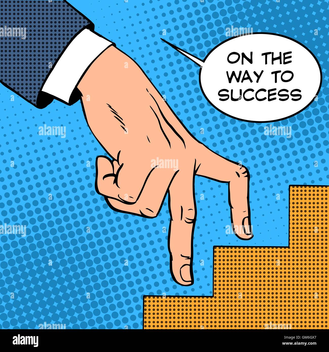 Ladder up Stock Vector Images - Alamy