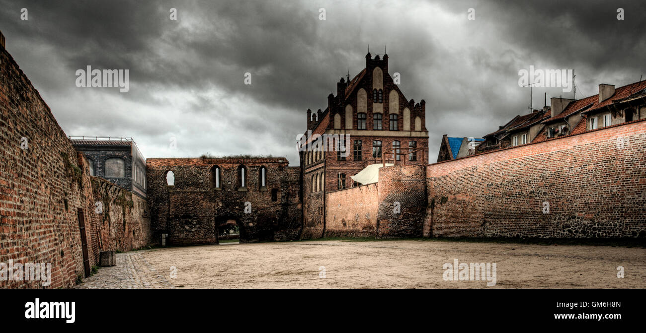 Beautiful architecture of Torun city in Poland Stock Photo - Alamy