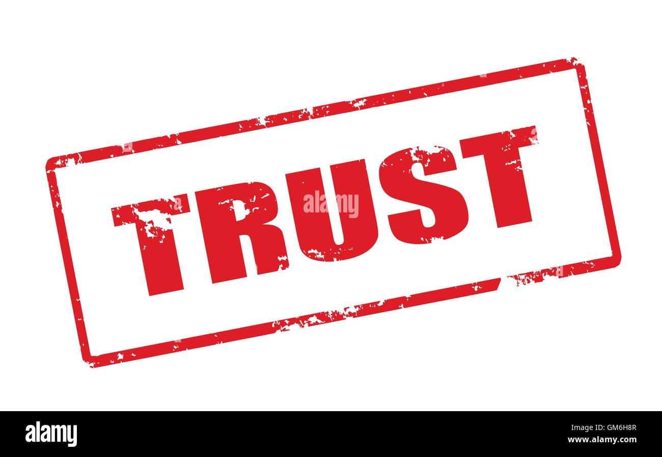The concept of trust Cut Out Stock Images & Pictures - Alamy