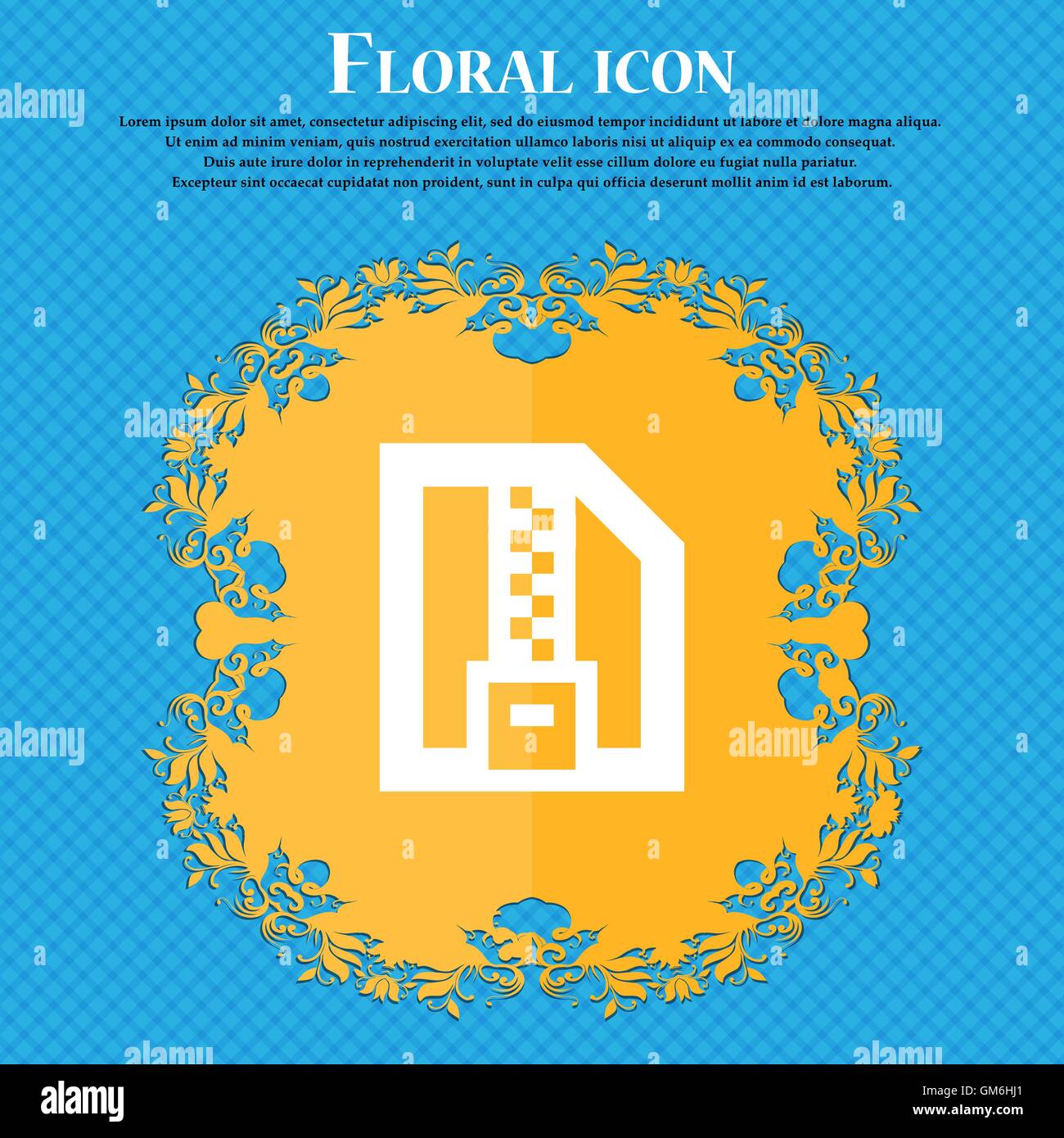 Archive file, Download compressed, ZIP zipped . Floral flat design on a ... Archive file, Download compressed, ZIP zipped . Floral flat design on a ...