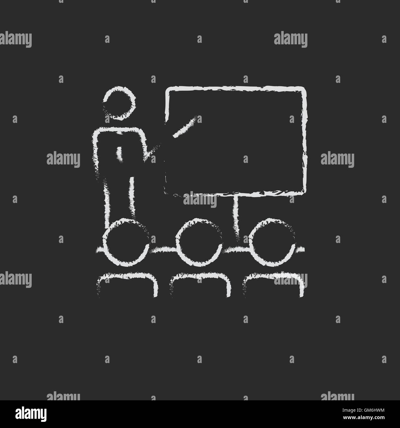 Character flat drawing group Black and White Stock Photos & Images - Alamy