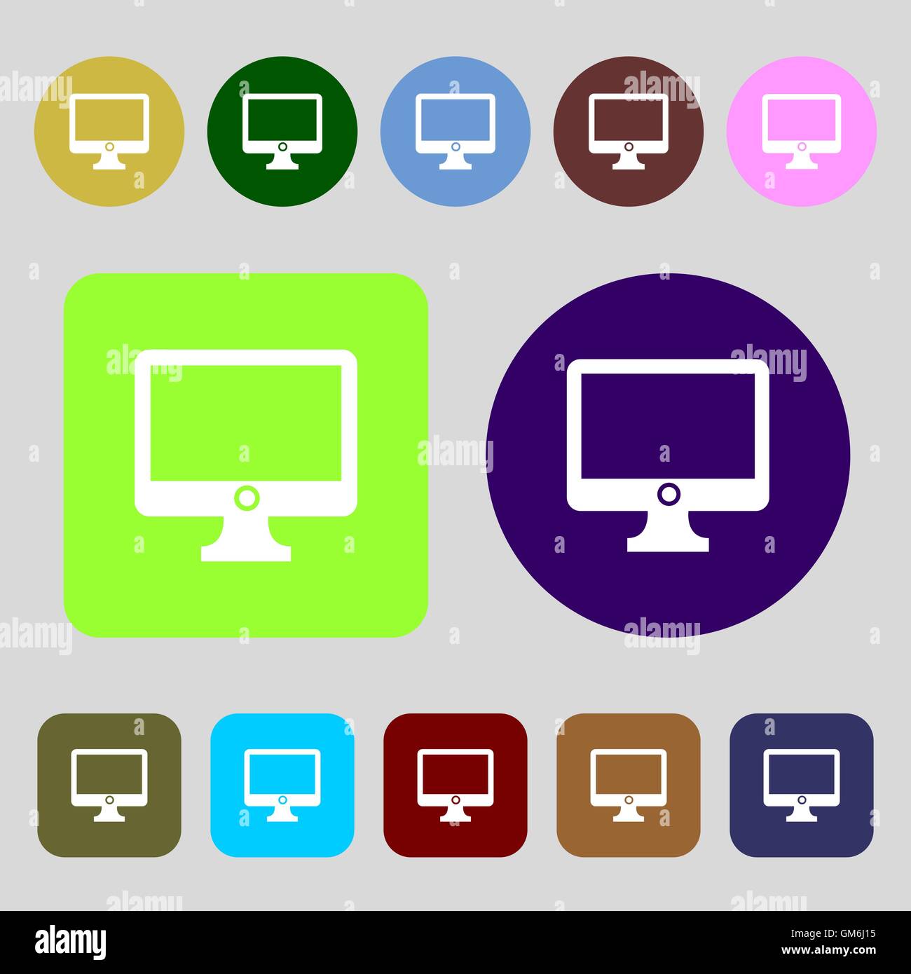 Monitor sign hi-res stock photography and images - Alamy