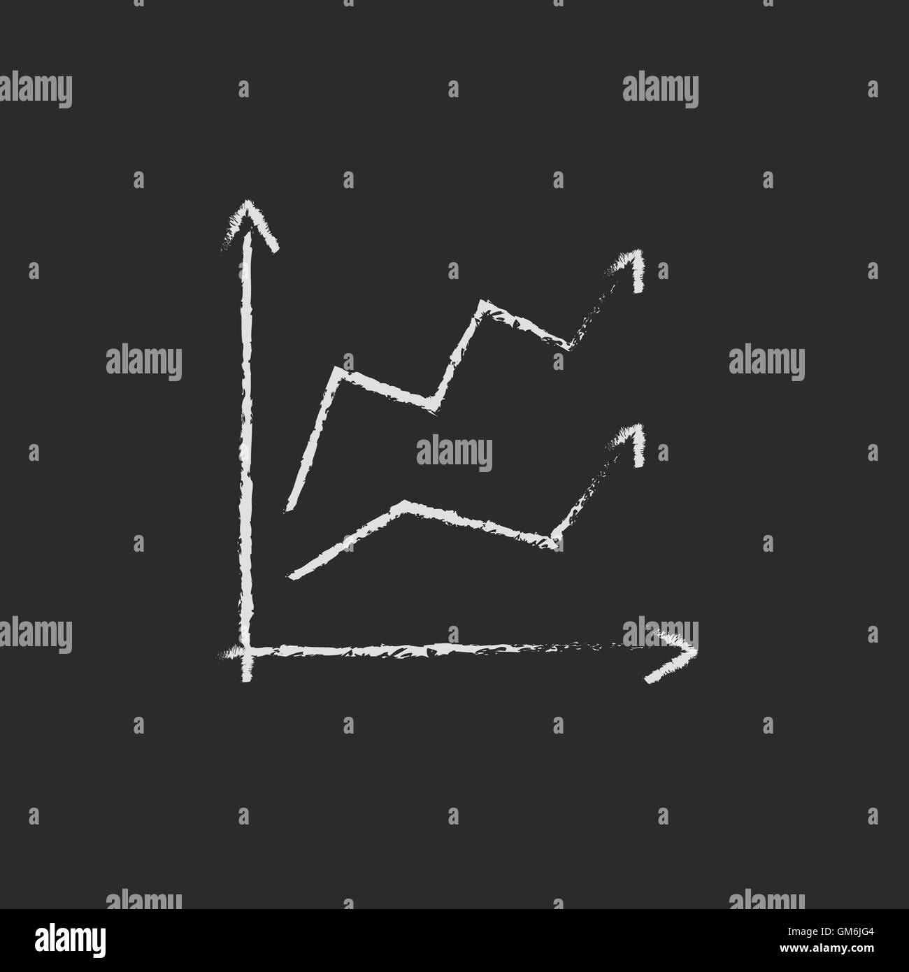 Wavy growth Stock Vector Images - Alamy