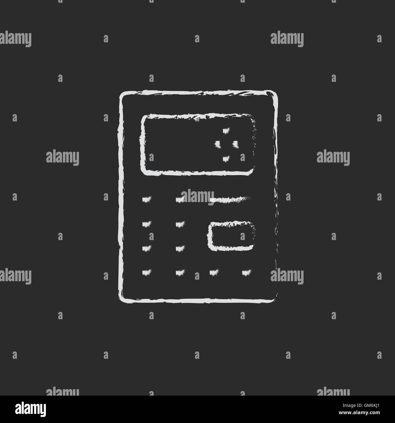 Blackboard hand drawn math Stock Vector Images - Alamy