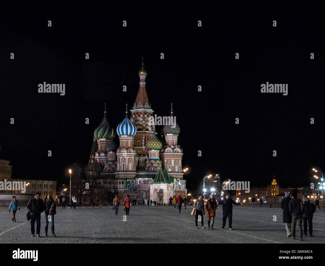 Red Square Night