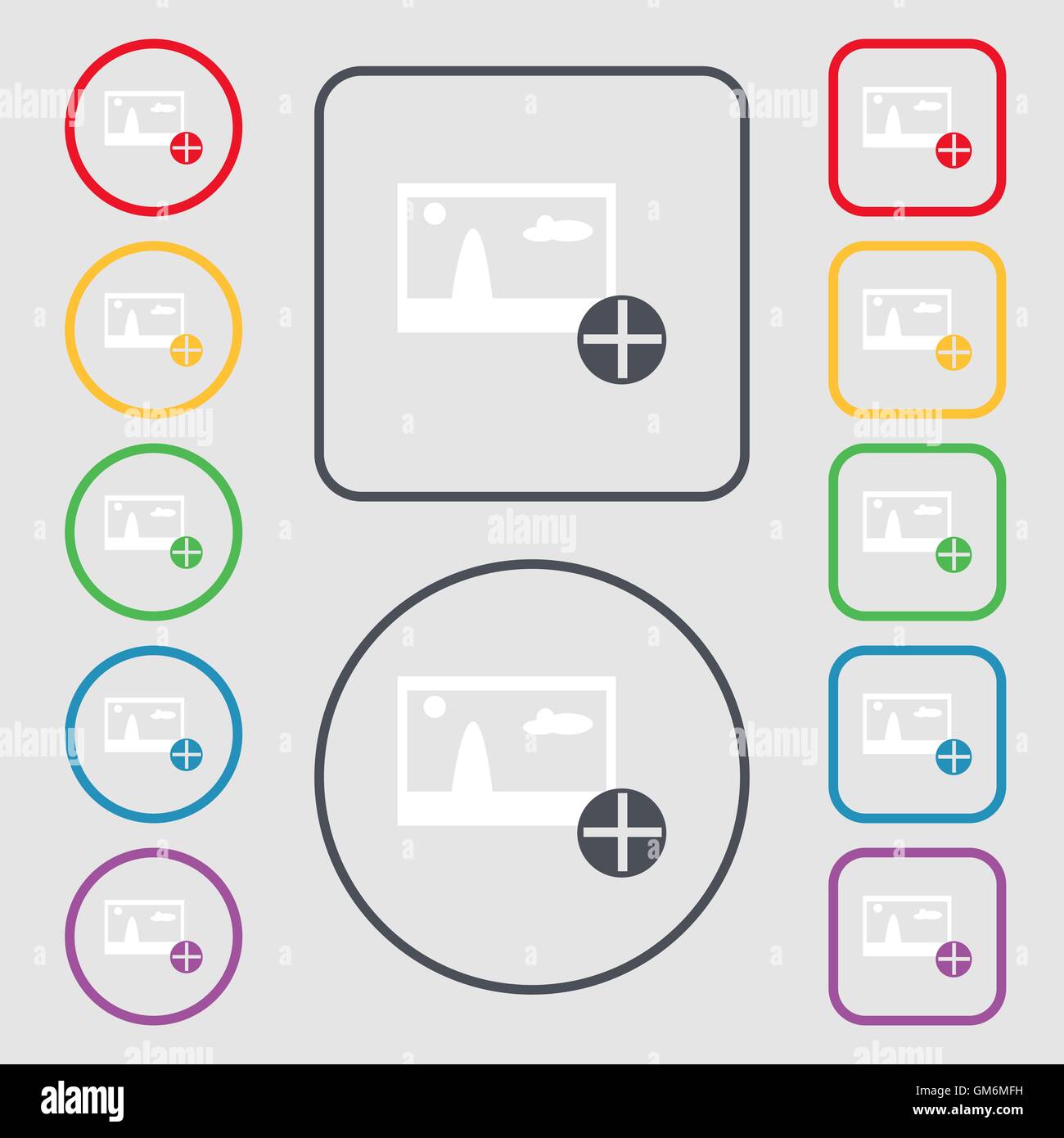 Plus symbol cutout Stock Vector Images - Alamy