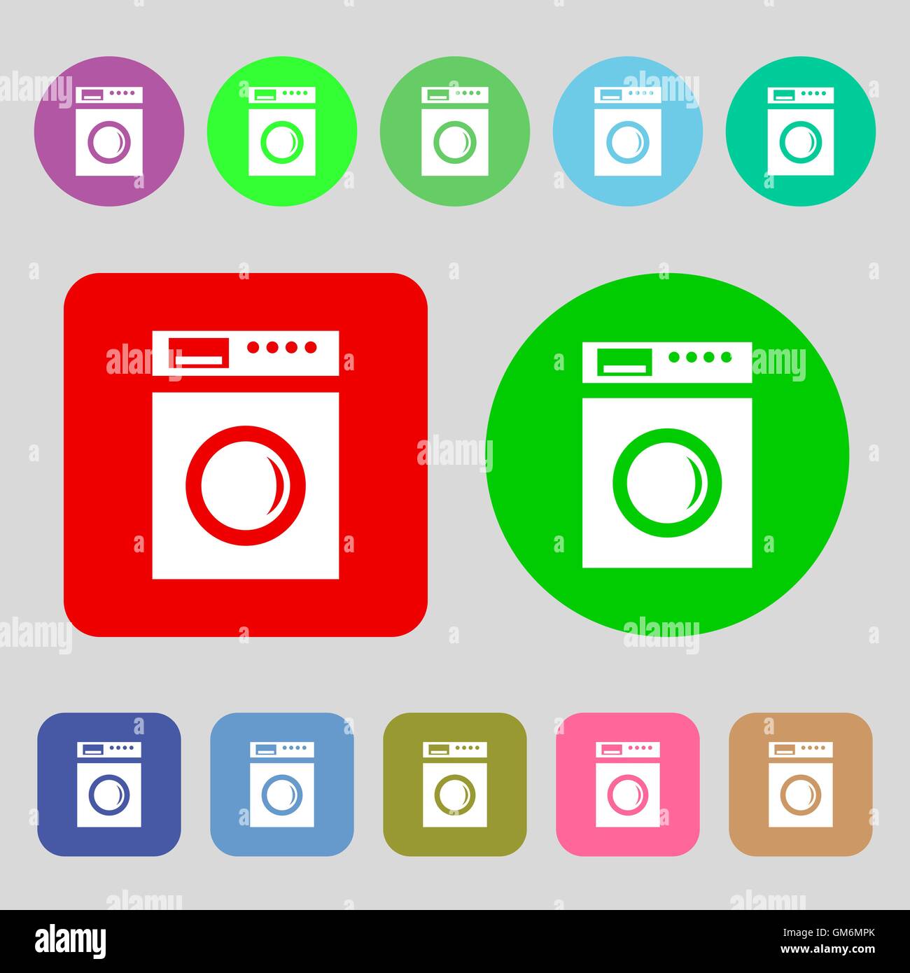 Wash spin dry sign Stock Vector Images - Alamy