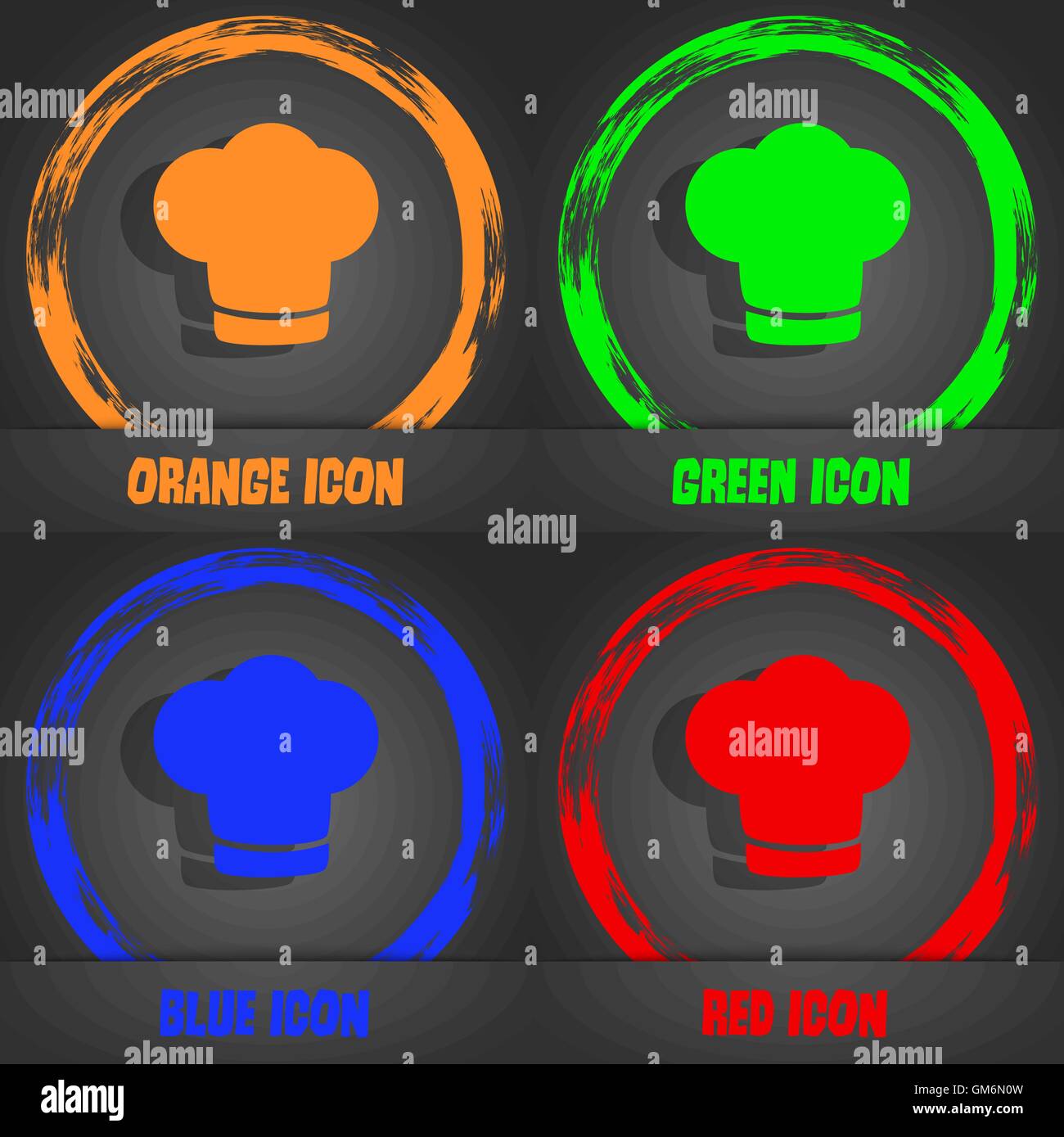 Chef hat sign icon. Cooking symbol. Cooks hat. Fashionable modern style ...