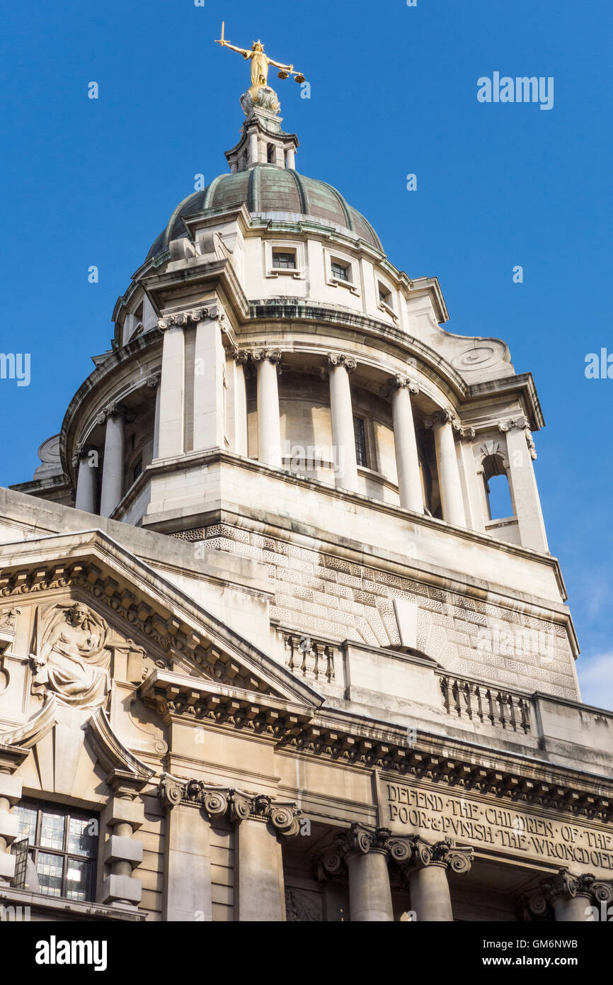 Old Bailey, London, UK Stock Photo - Alamy