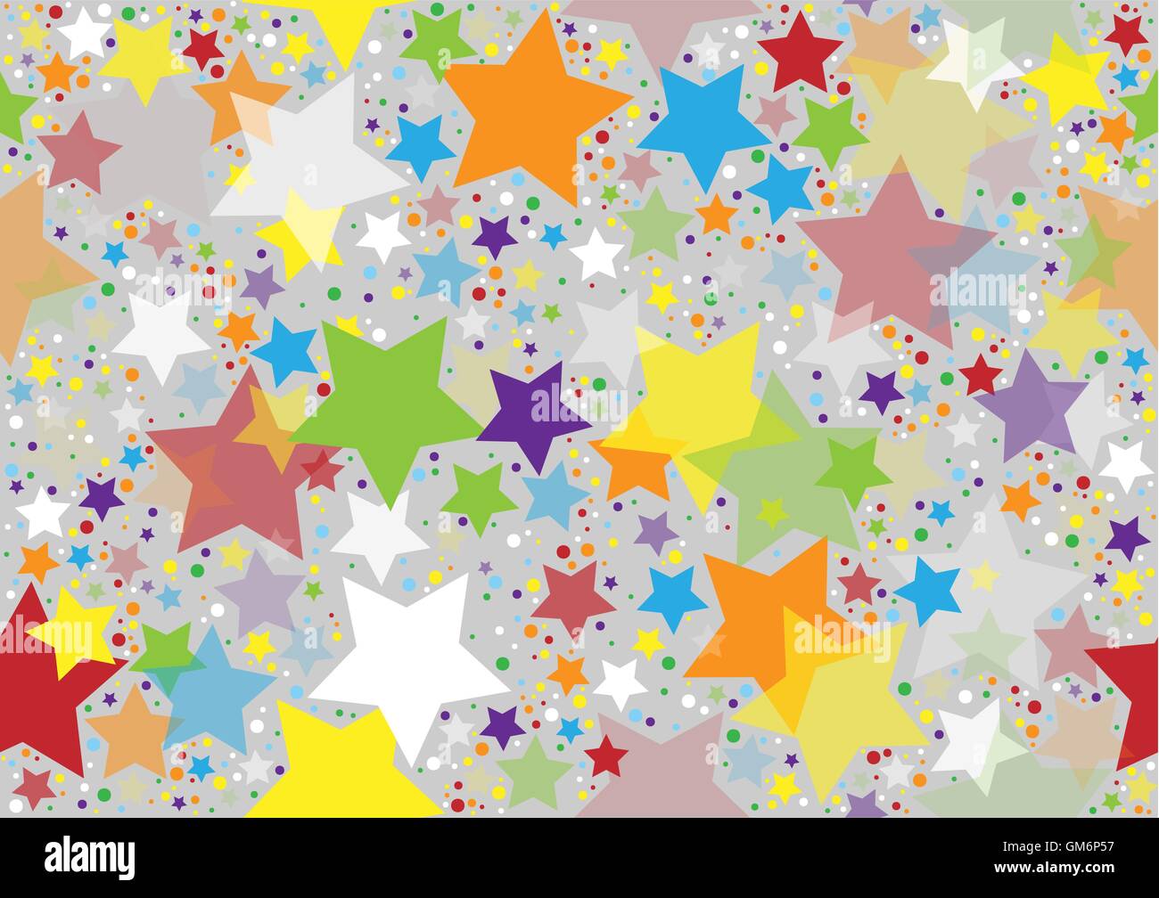 Colorful Star Background Wallpaper