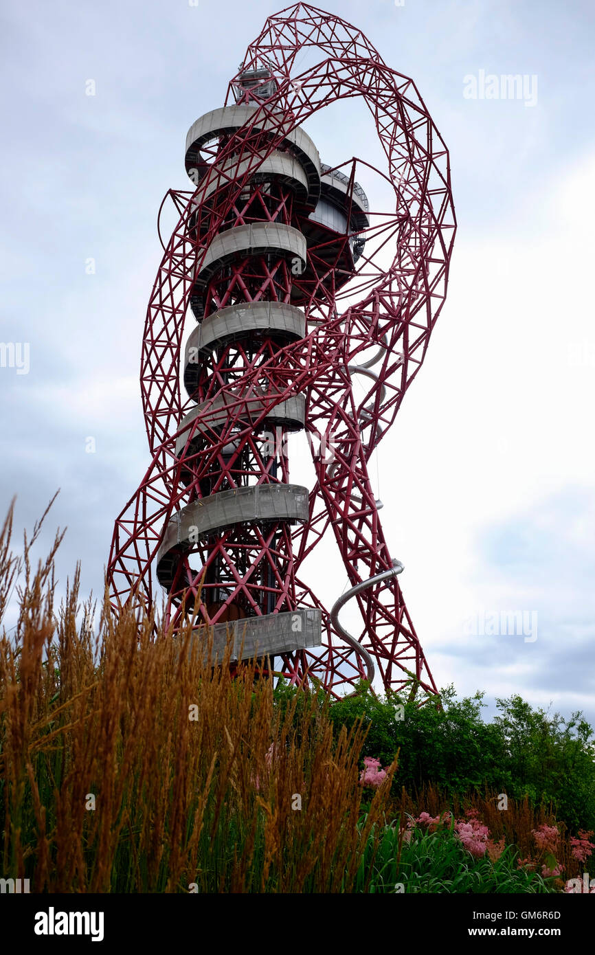Construction Arcelormittal Orbit Observation Tower High Resolution ...