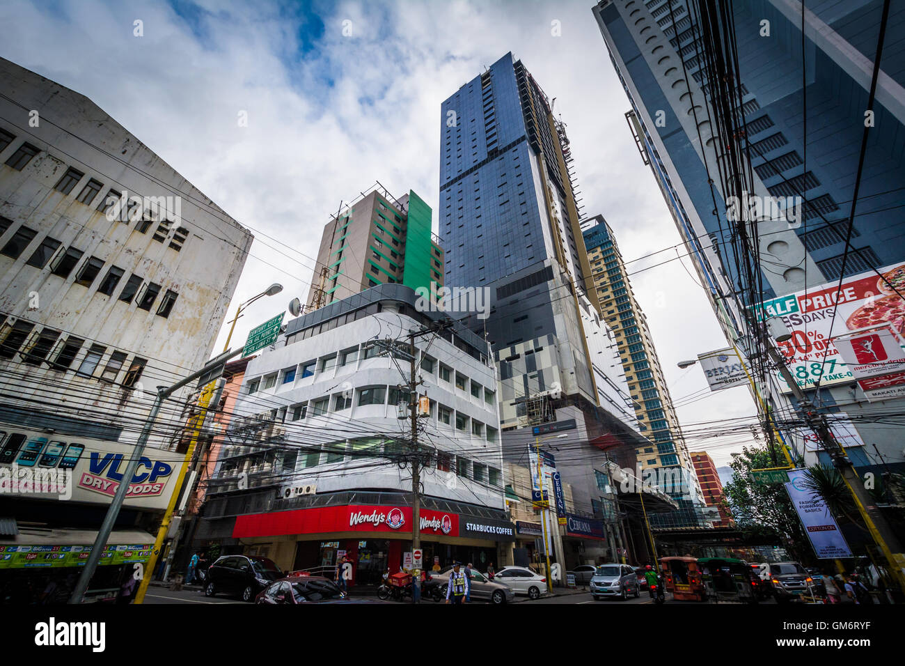 Makati avenue, manila hi-res stock photography and images - Alamy