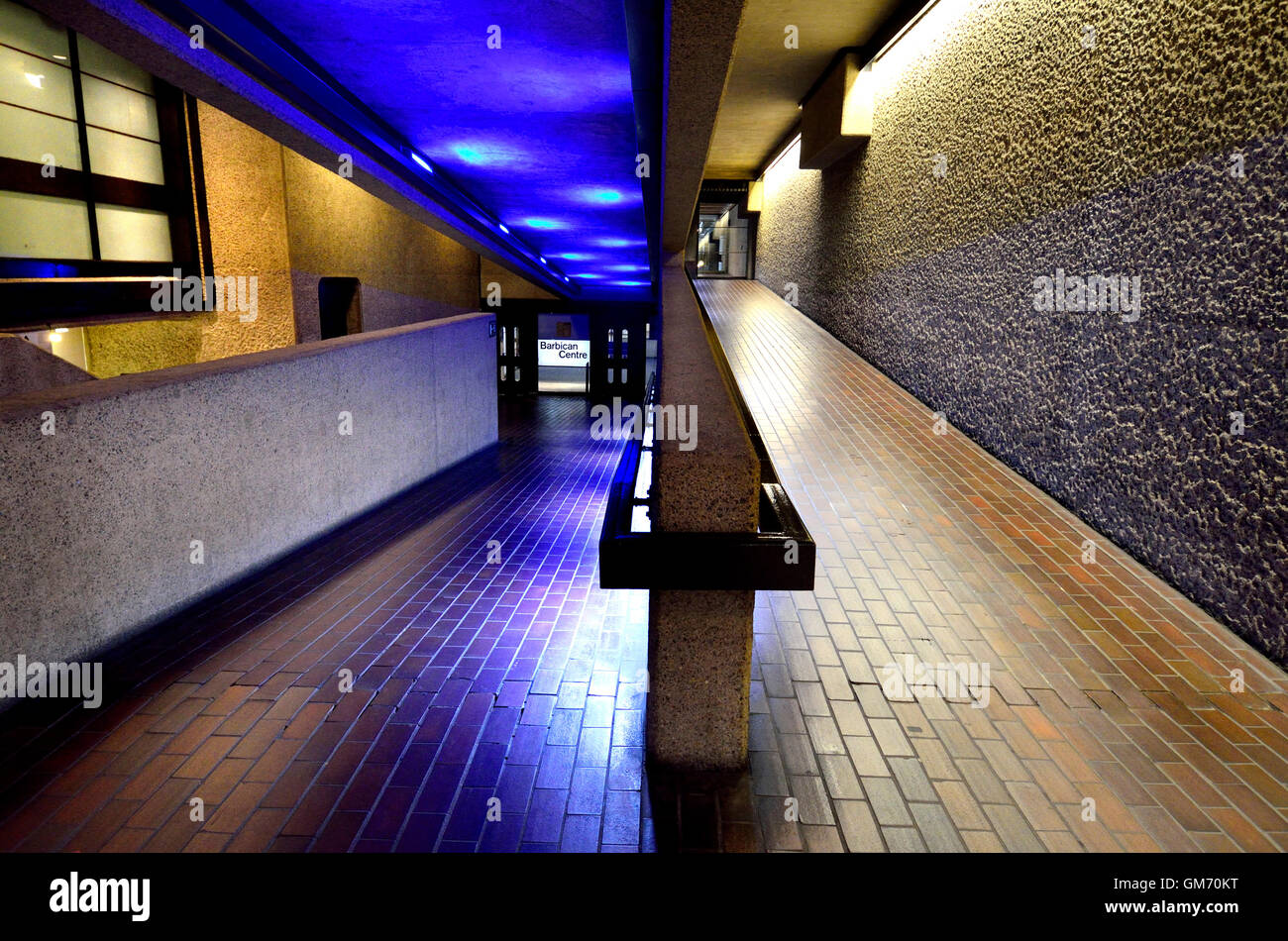 Barbican london interior hi-res stock photography and images - Alamy