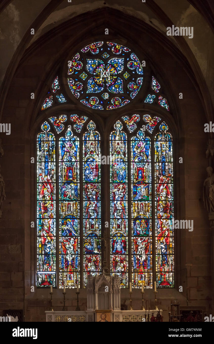 Gothic stained glass tradition hi-res stock photography and images - Alamy