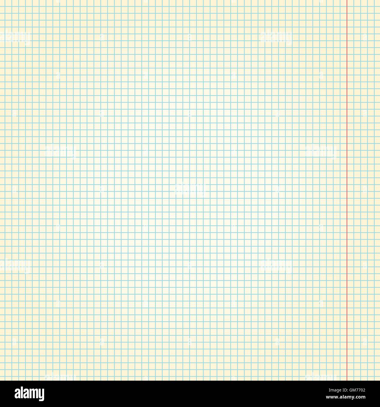 Squared math exercise notebook page hi-res stock photography and images ...