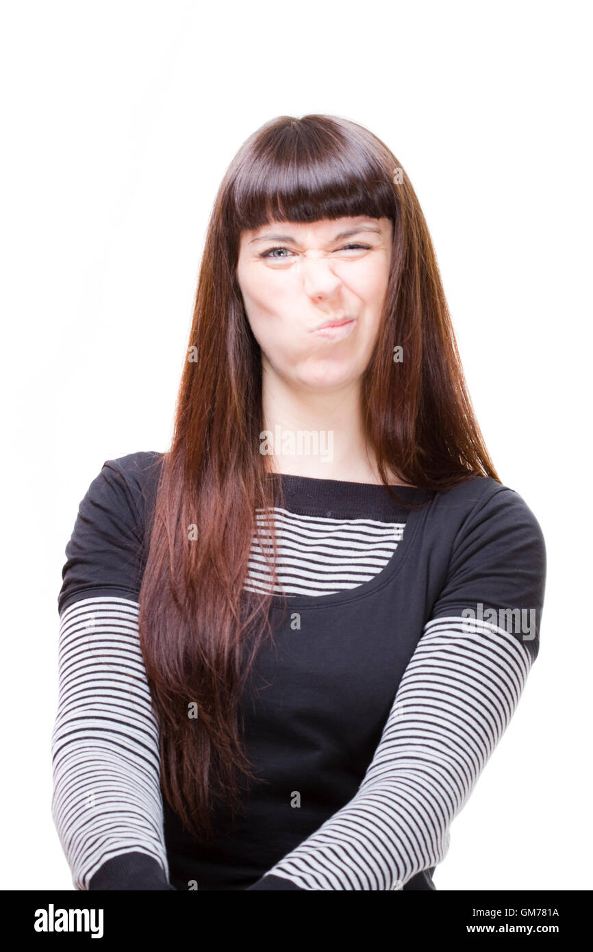 Disgust face expressions hi-res stock photography and images - Alamy