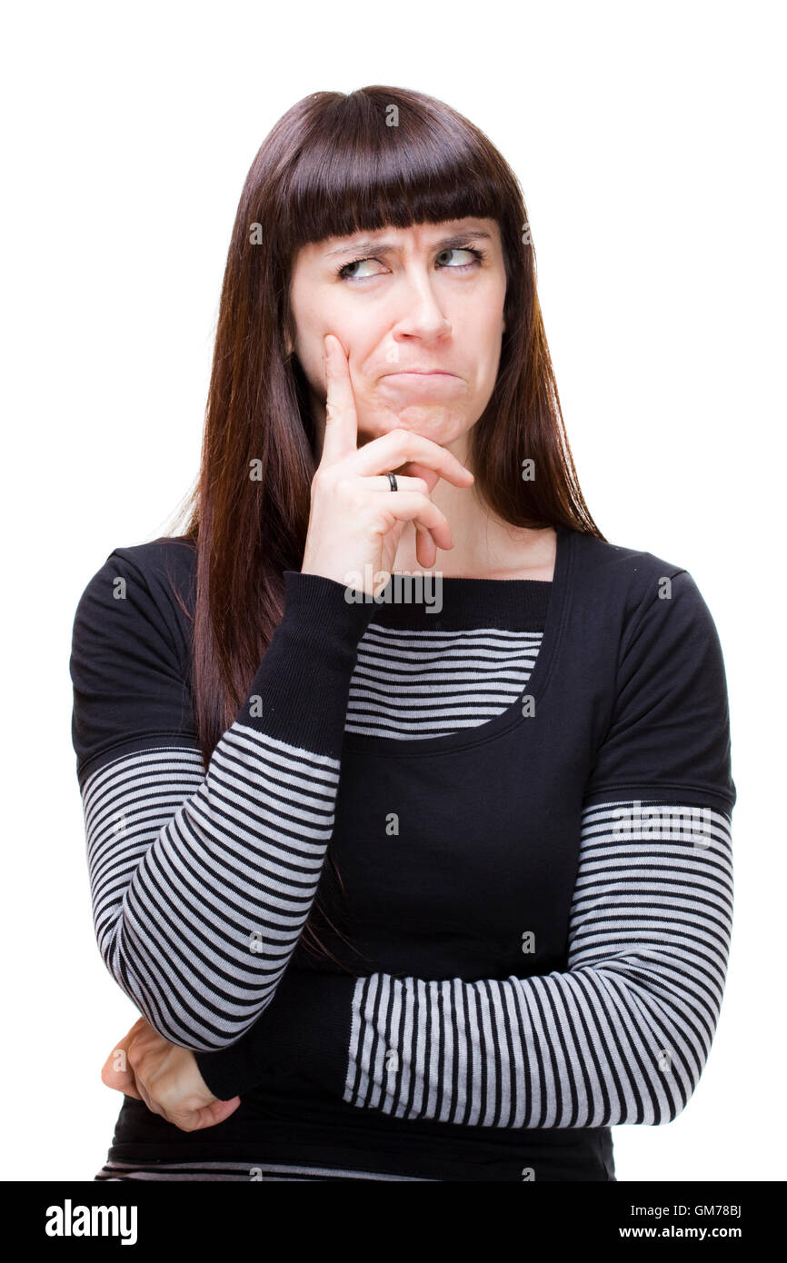 Disagree face expression hi-res stock photography and images - Alamy