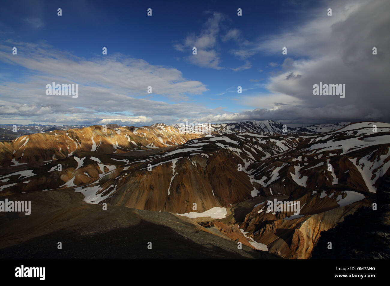 Landmannalaugar, Rhyolite mountains Iceland Stock Photo - Alamy