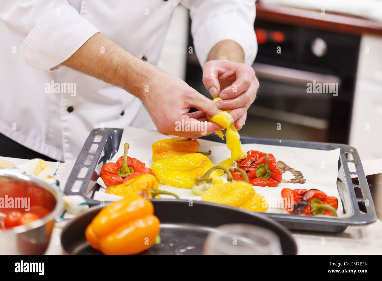 chef at work Stock Photo - Alamy