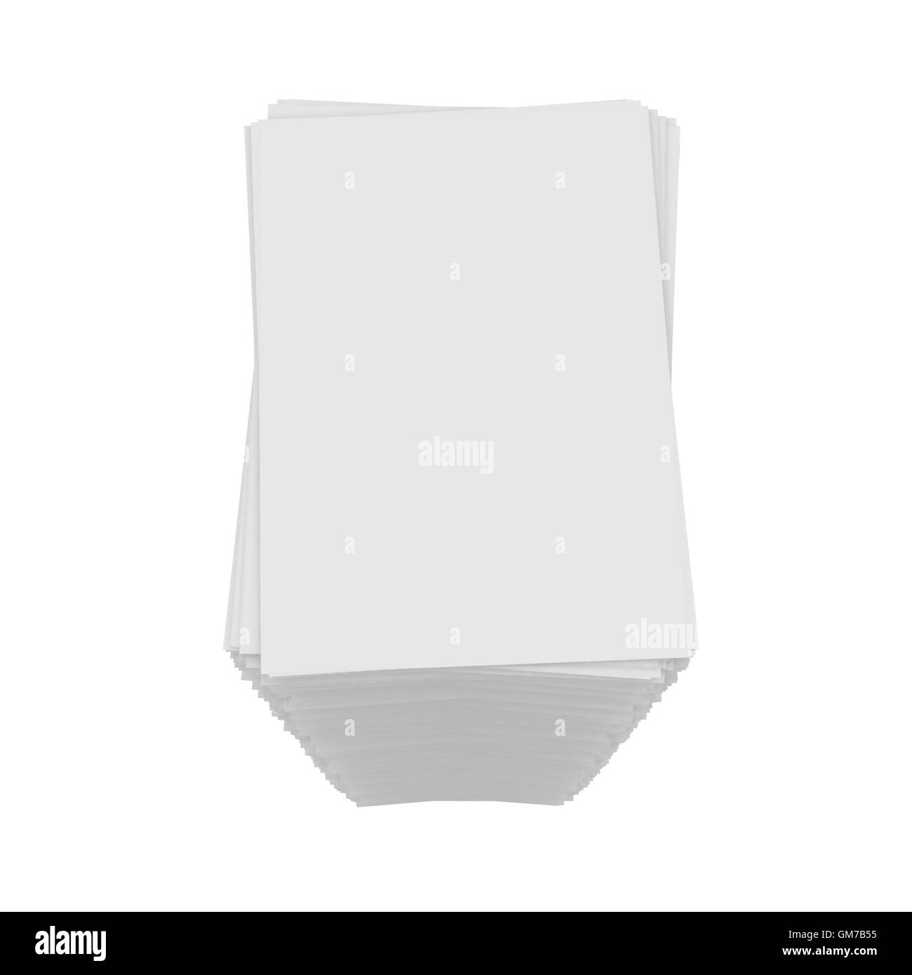 A stack of white paper Stock Photo - Alamy