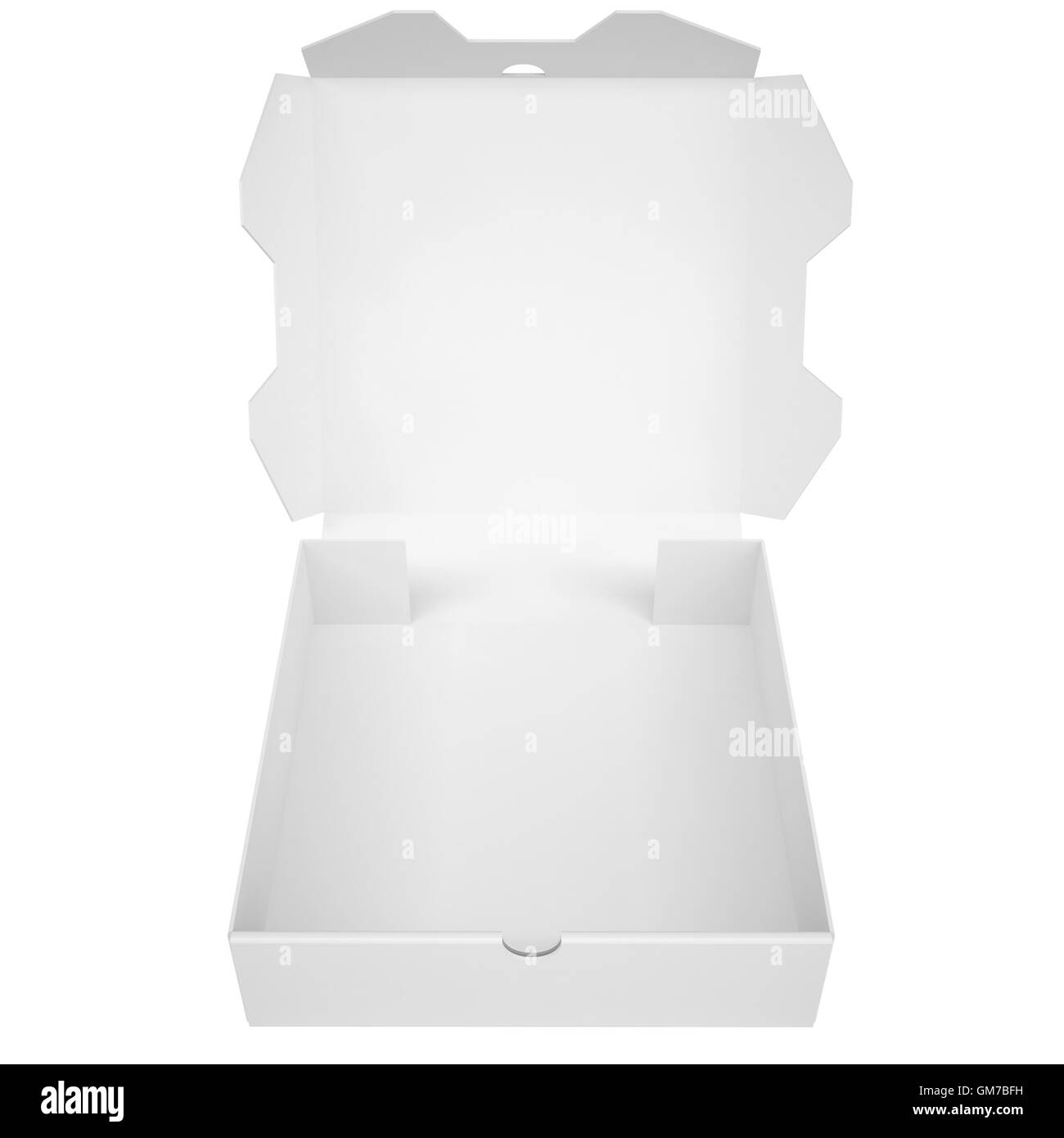 Empty open pizza box Black and White Stock Photos & Images - Alamy