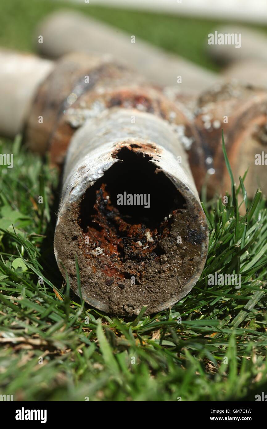 Corroded water pipe hi-res stock photography and images - Alamy