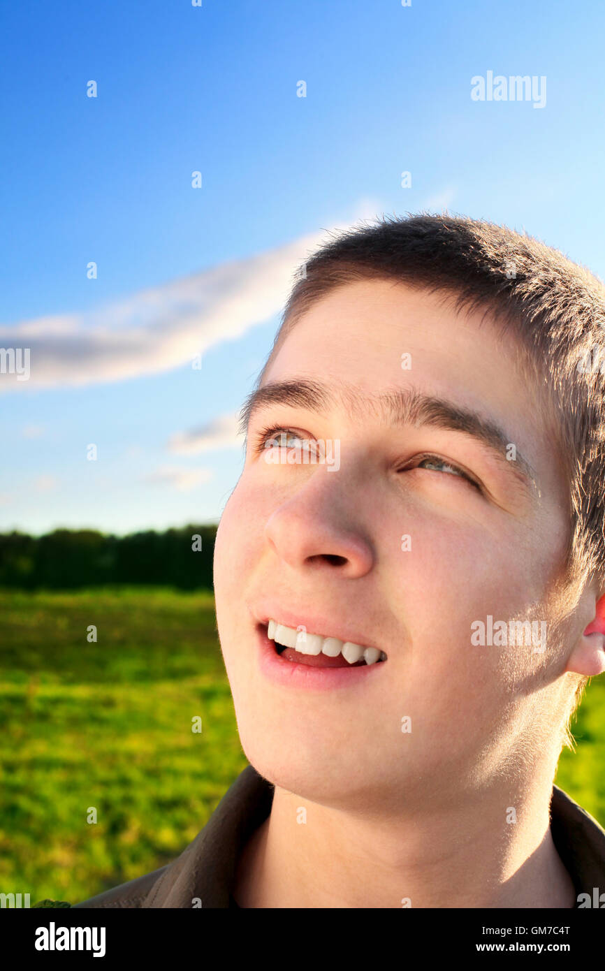 young man portrait Stock Photo - Alamy