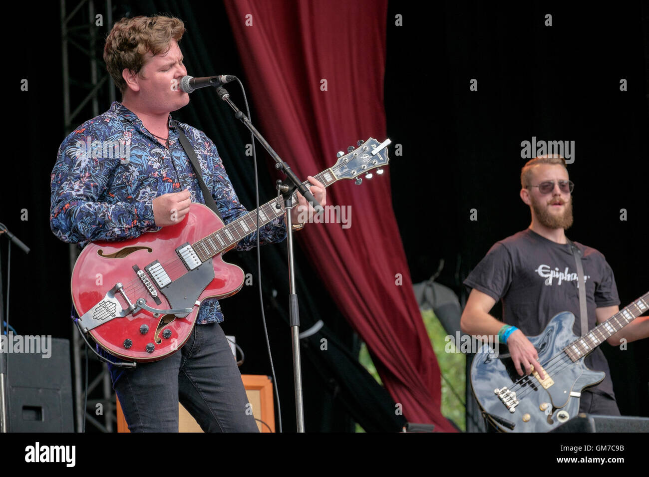 Danny Cove and Luke Davis of the Broken Witt Rebels performing at ...