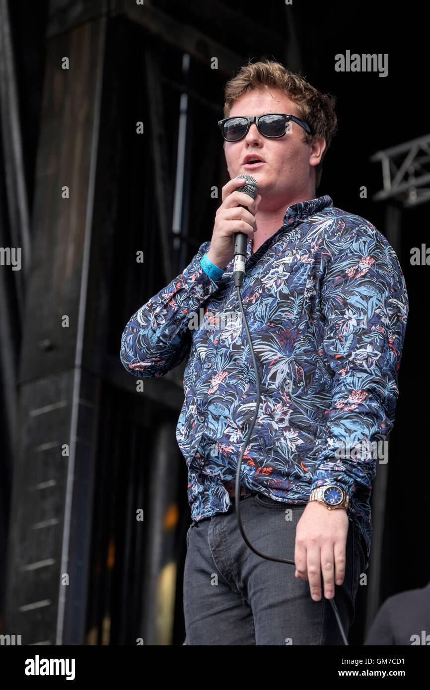 Danny Cove of the Broken Witt Rebels performing at Weyfest, Farnham ...