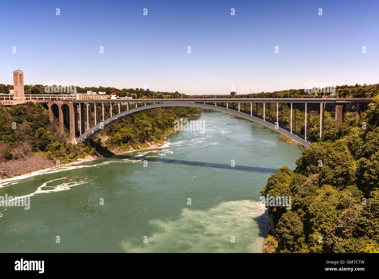 Niagara Falls Bridge Stock Photo - Alamy