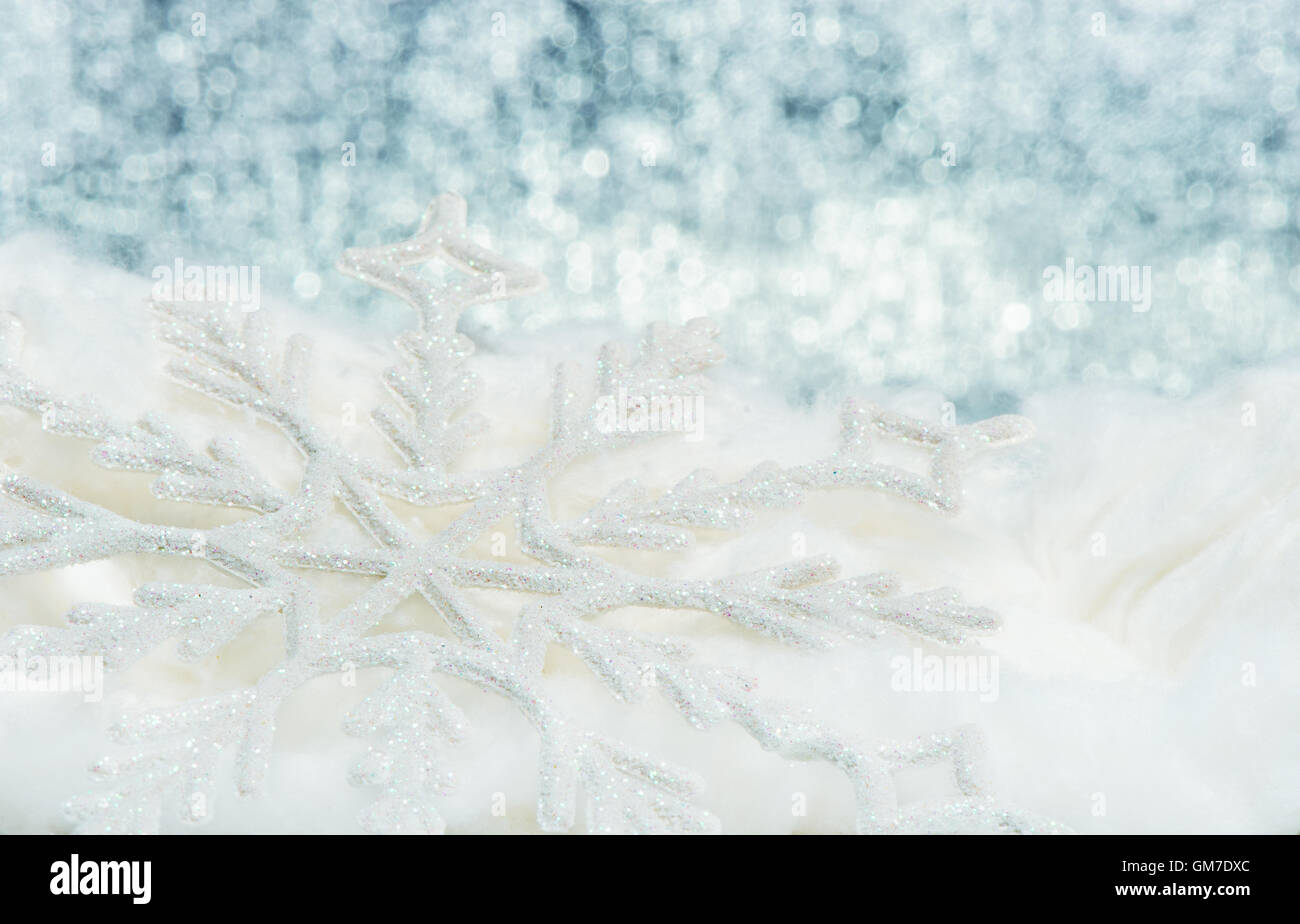 Snowflake big closeup Stock Photo - Alamy