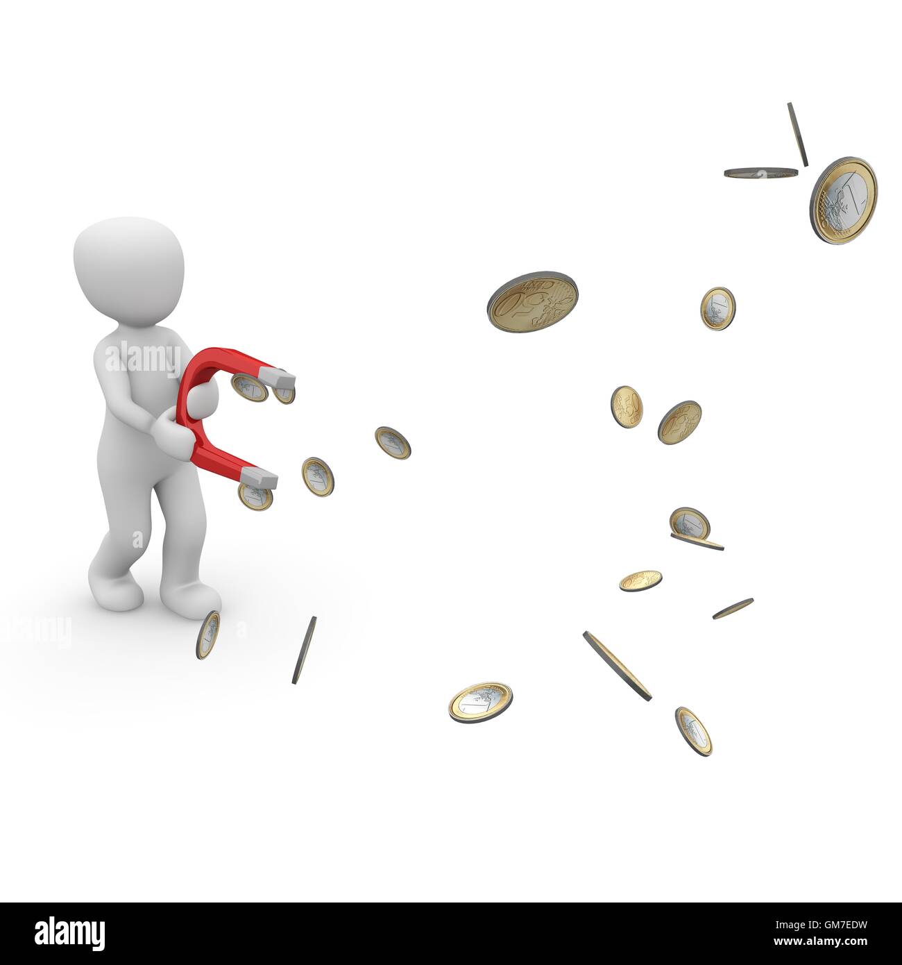 The money magnet Stock Photo - Alamy