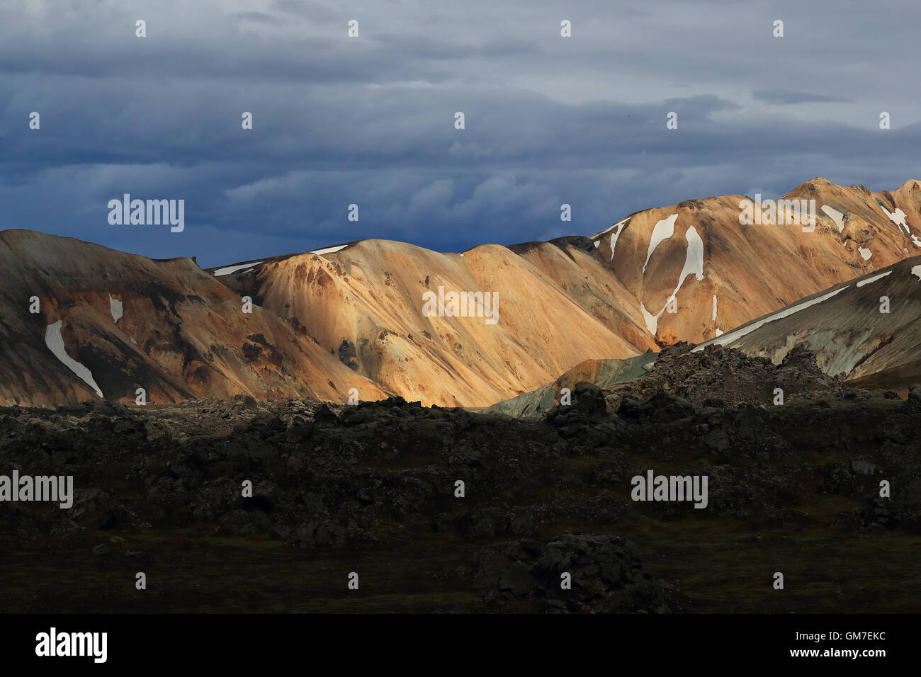 Landmannalaugar, Rhyolite mountains Iceland Stock Photo - Alamy