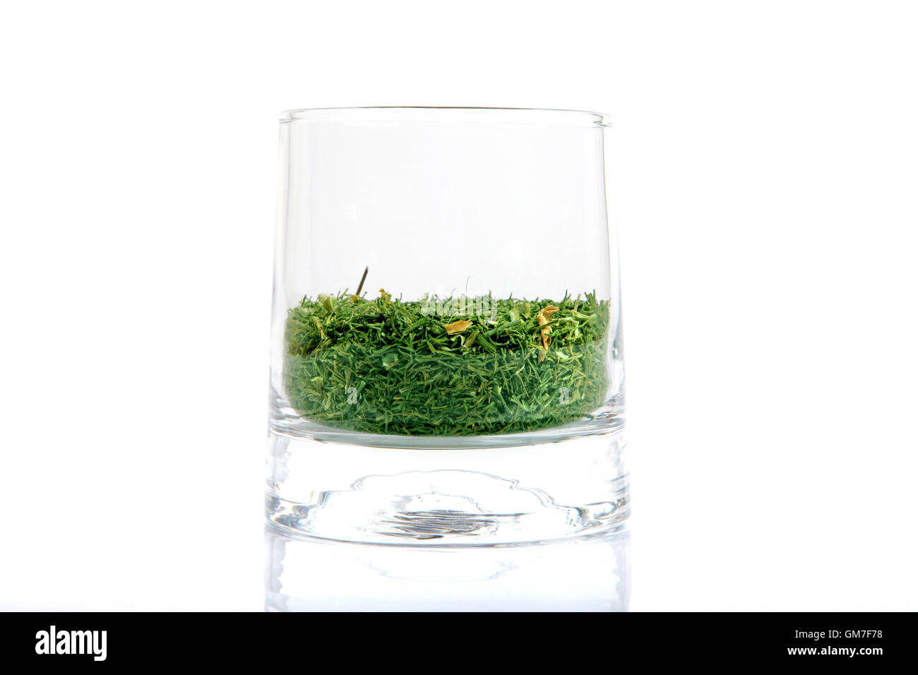 Grass in the Glass Stock Photo - Alamy