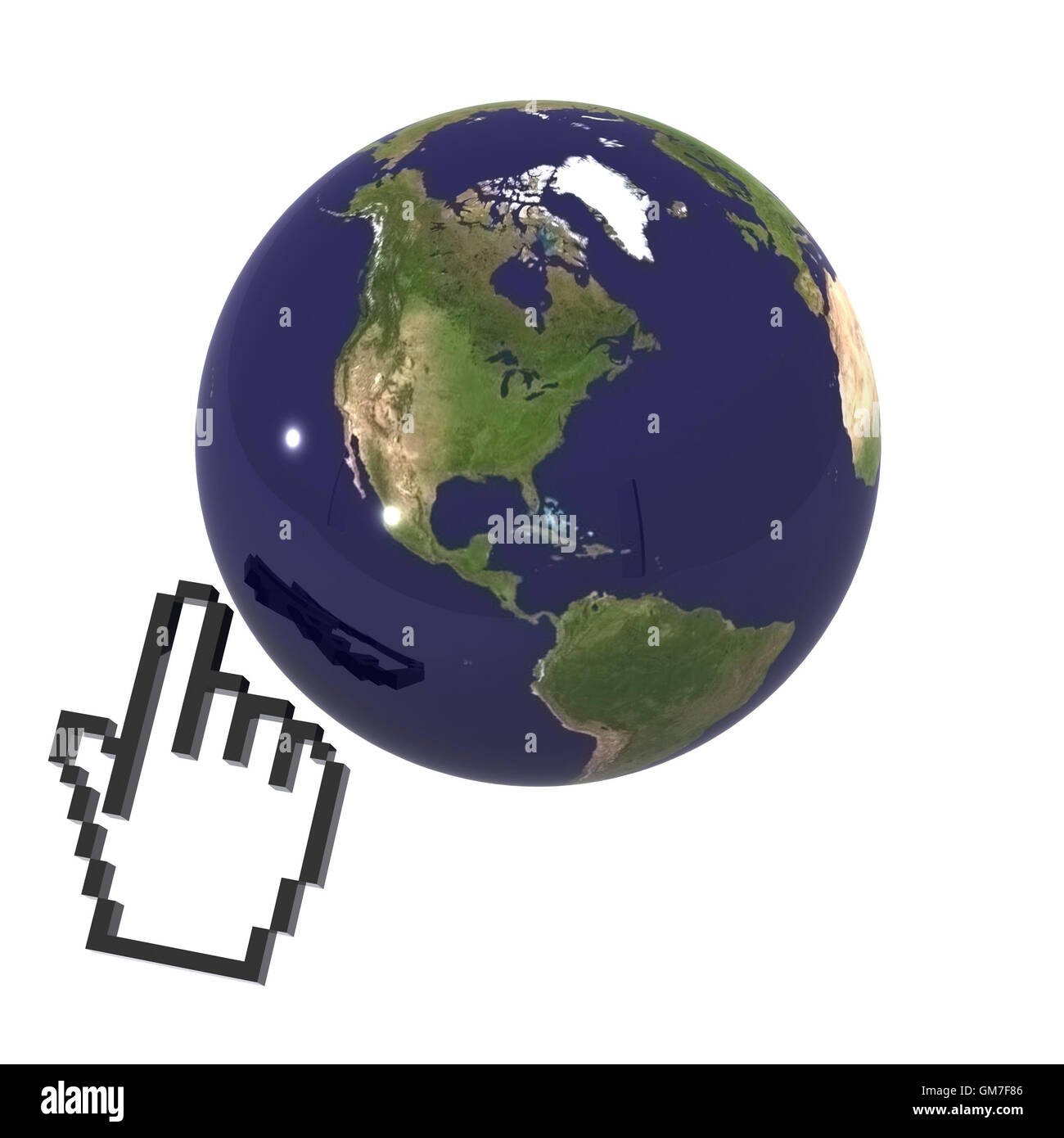 Internet Concept USA Stock Photo - Alamy