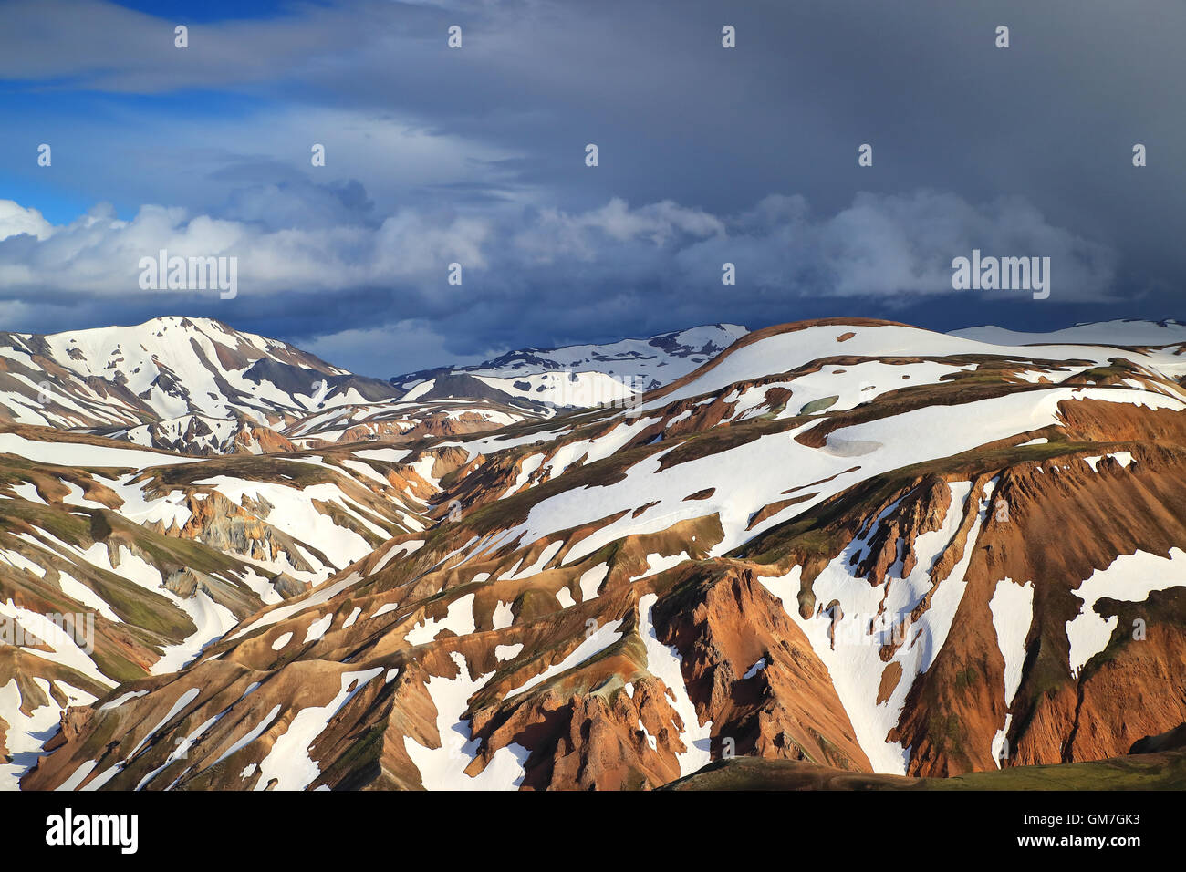 Landmannalaugar, Rhyolite mountains Iceland Stock Photo - Alamy