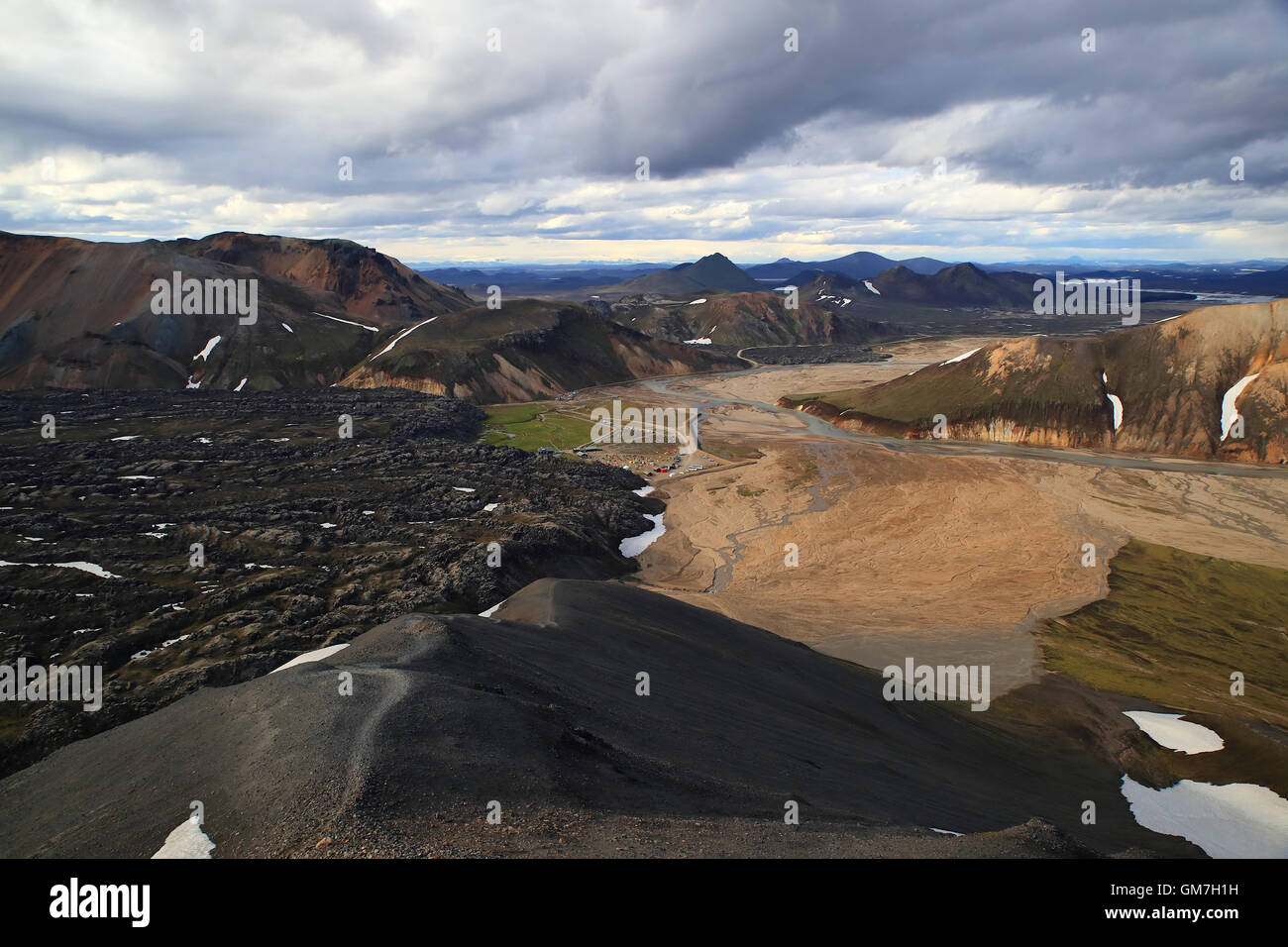 Landmannalaugar, Rhyolite mountains Iceland Stock Photo - Alamy