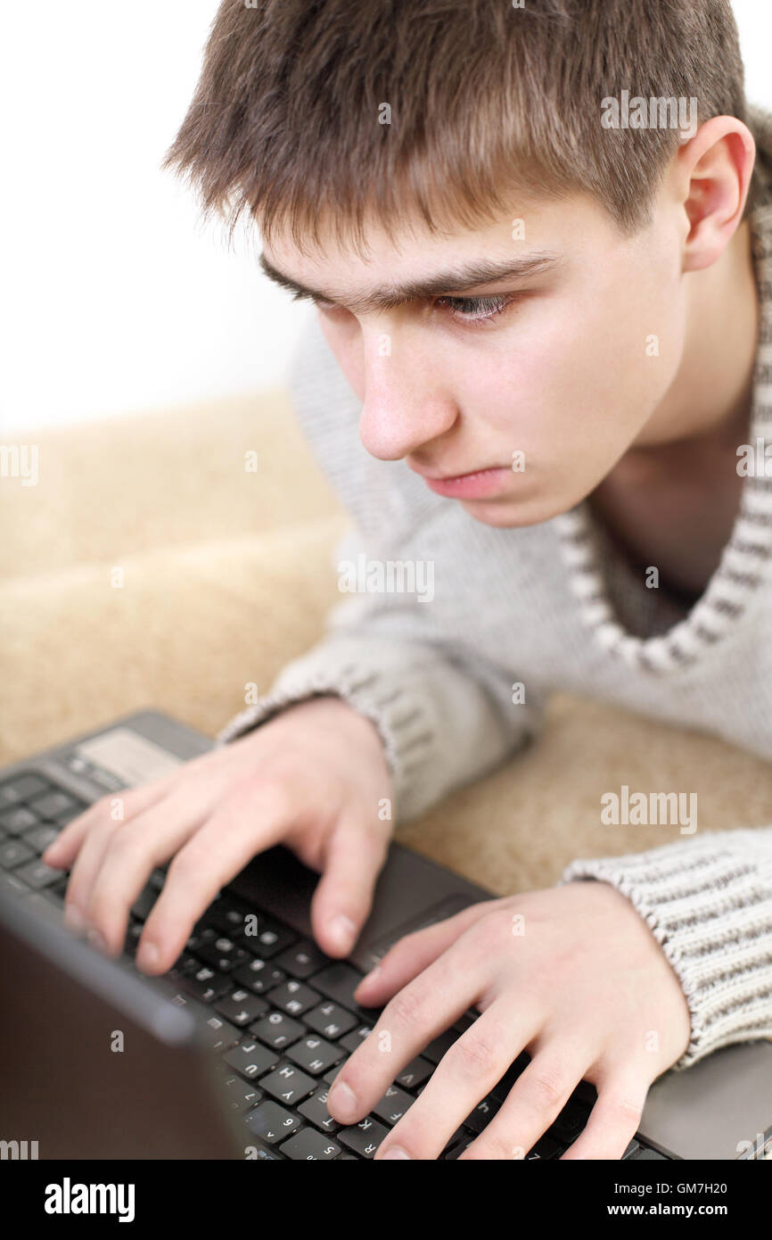 teenager with notebook Stock Photo - Alamy