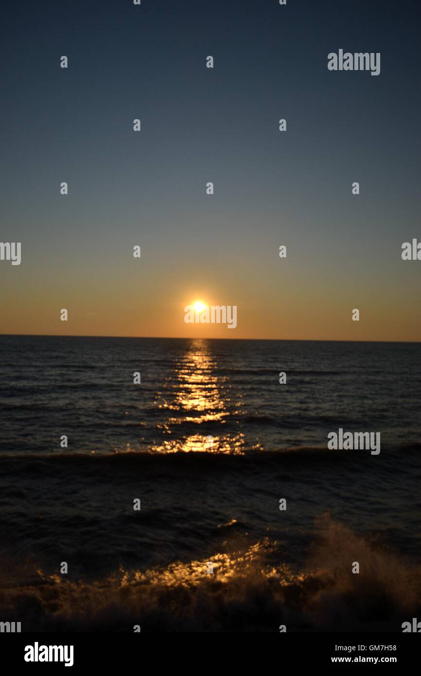 The Black Sea sunset Stock Photo - Alamy