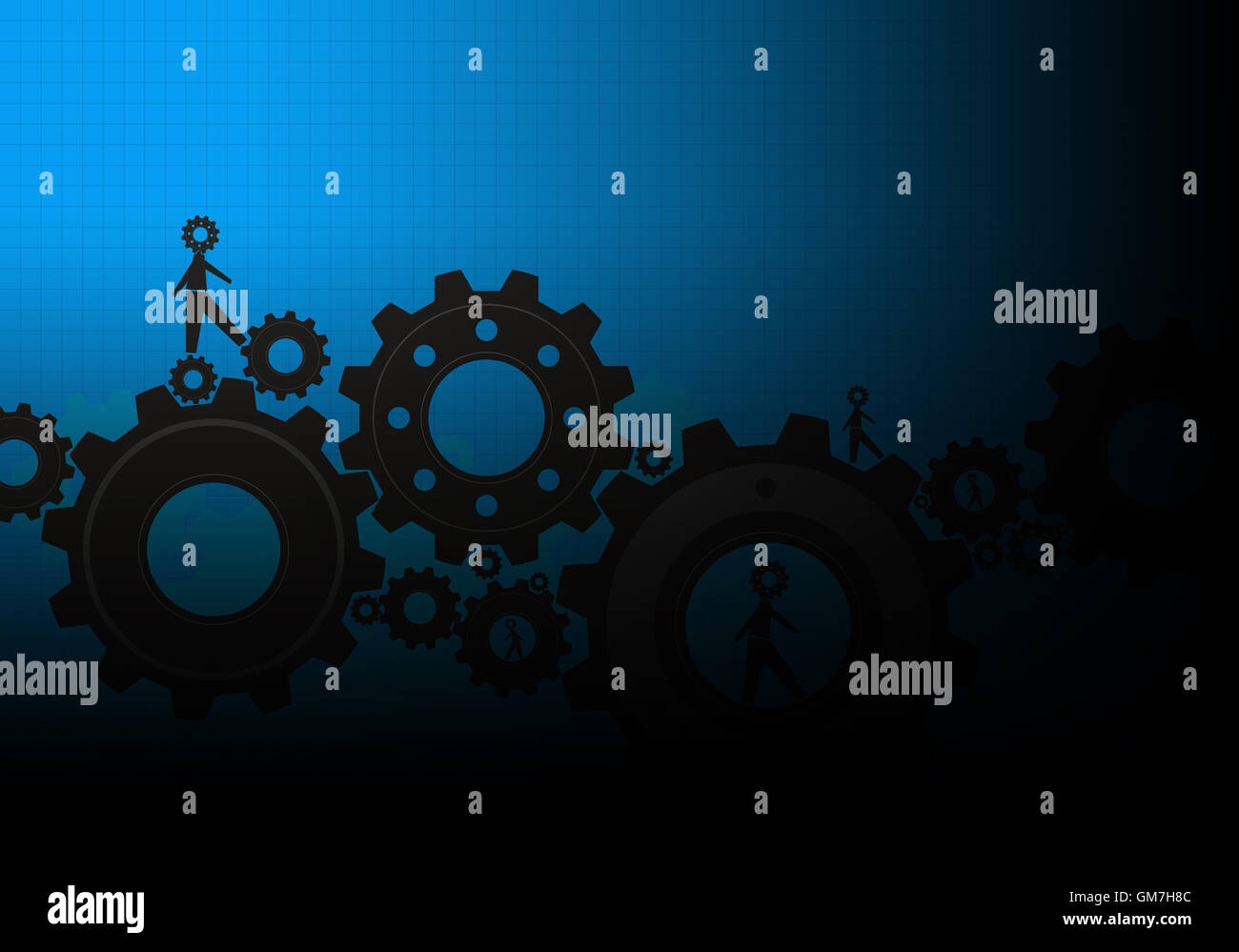 Human gear design Stock Photo - Alamy