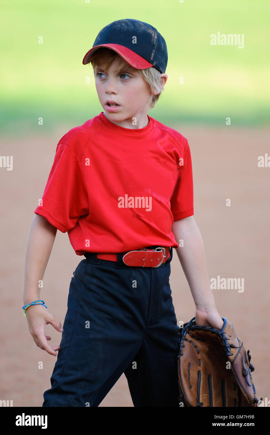 Baseball kid base running hi-res stock photography and images - Alamy