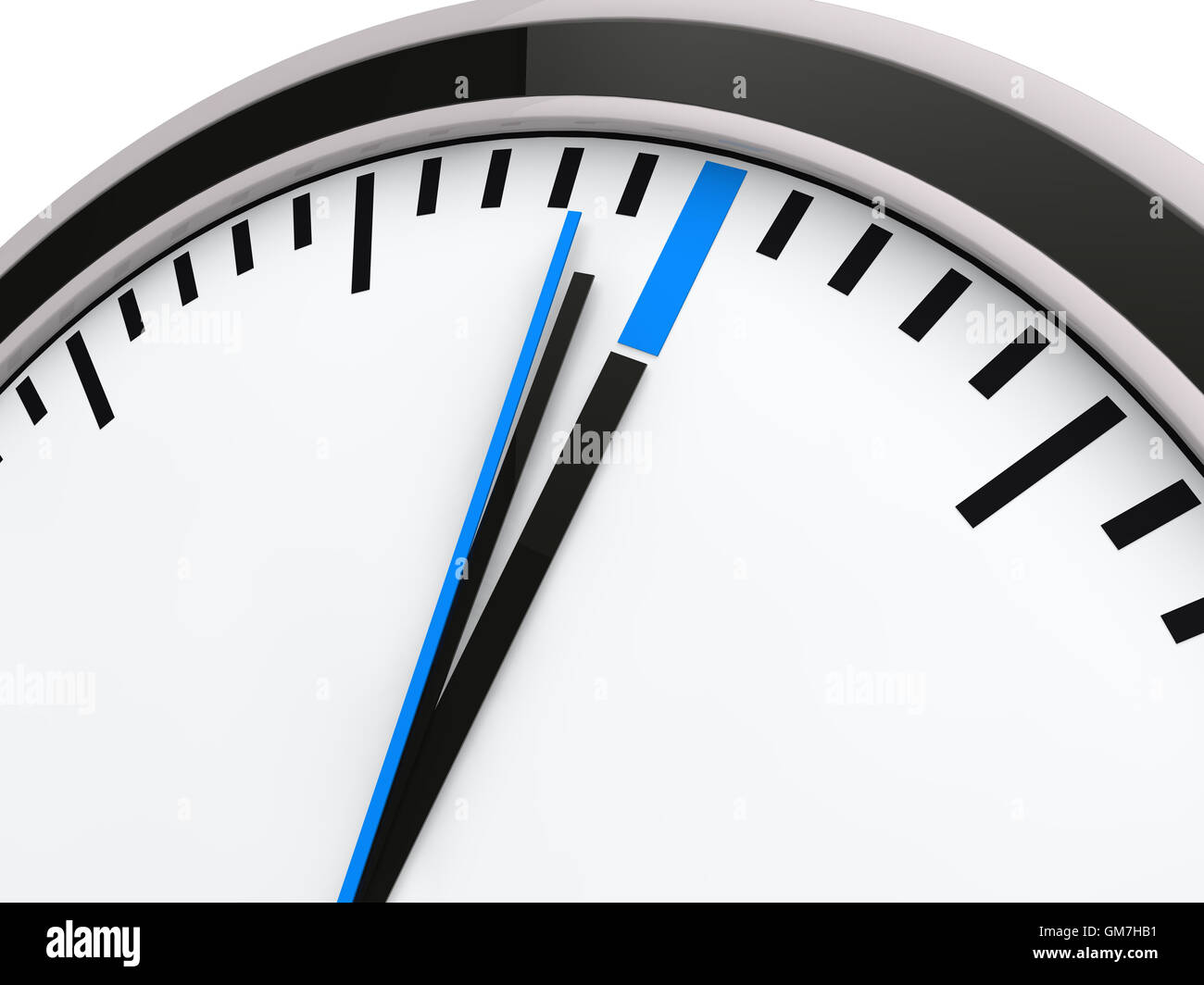 Clock illustration hi-res stock photography and images - Alamy