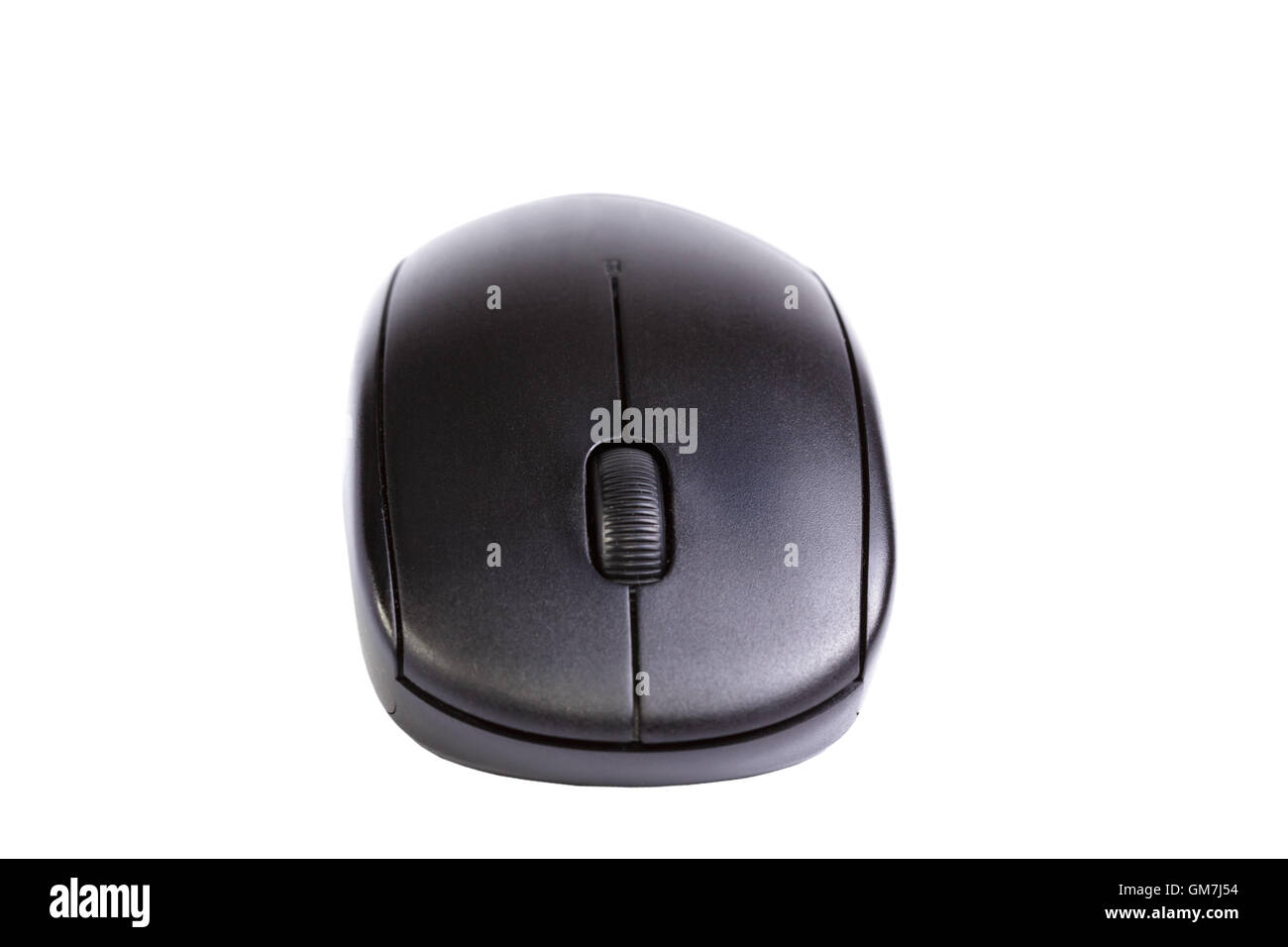 Black Wireless Computer Mouse Stock Photo - Alamy