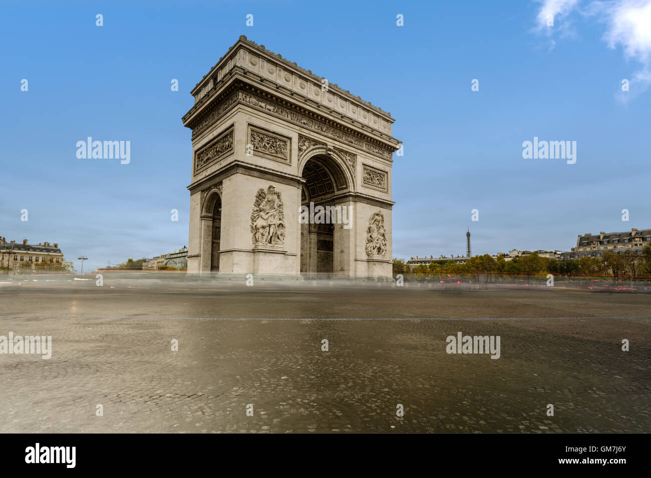 Arch of triumph at france hi-res stock photography and images - Alamy
