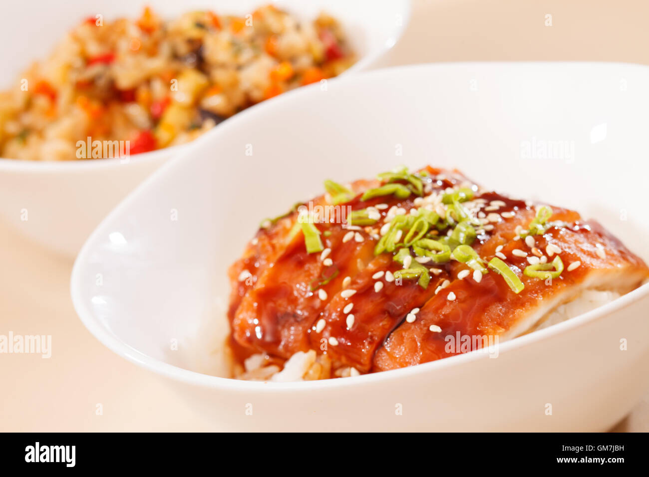 eel on rice,unaju, japanese unagi cuisine Stock Photo - Alamy