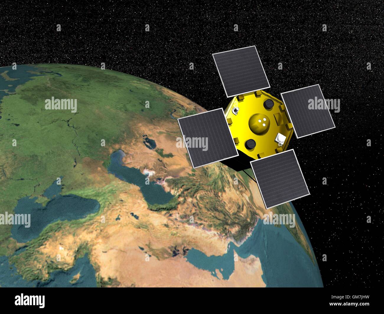Satellite 3d hi-res stock photography and images - Alamy