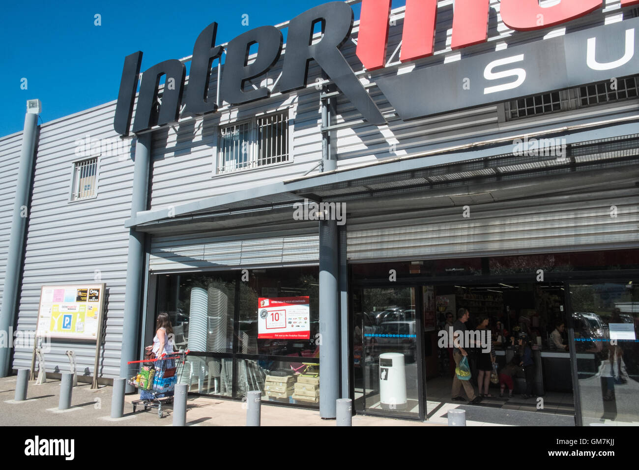 Intermarche supermarket hi-res stock photography and images - Alamy