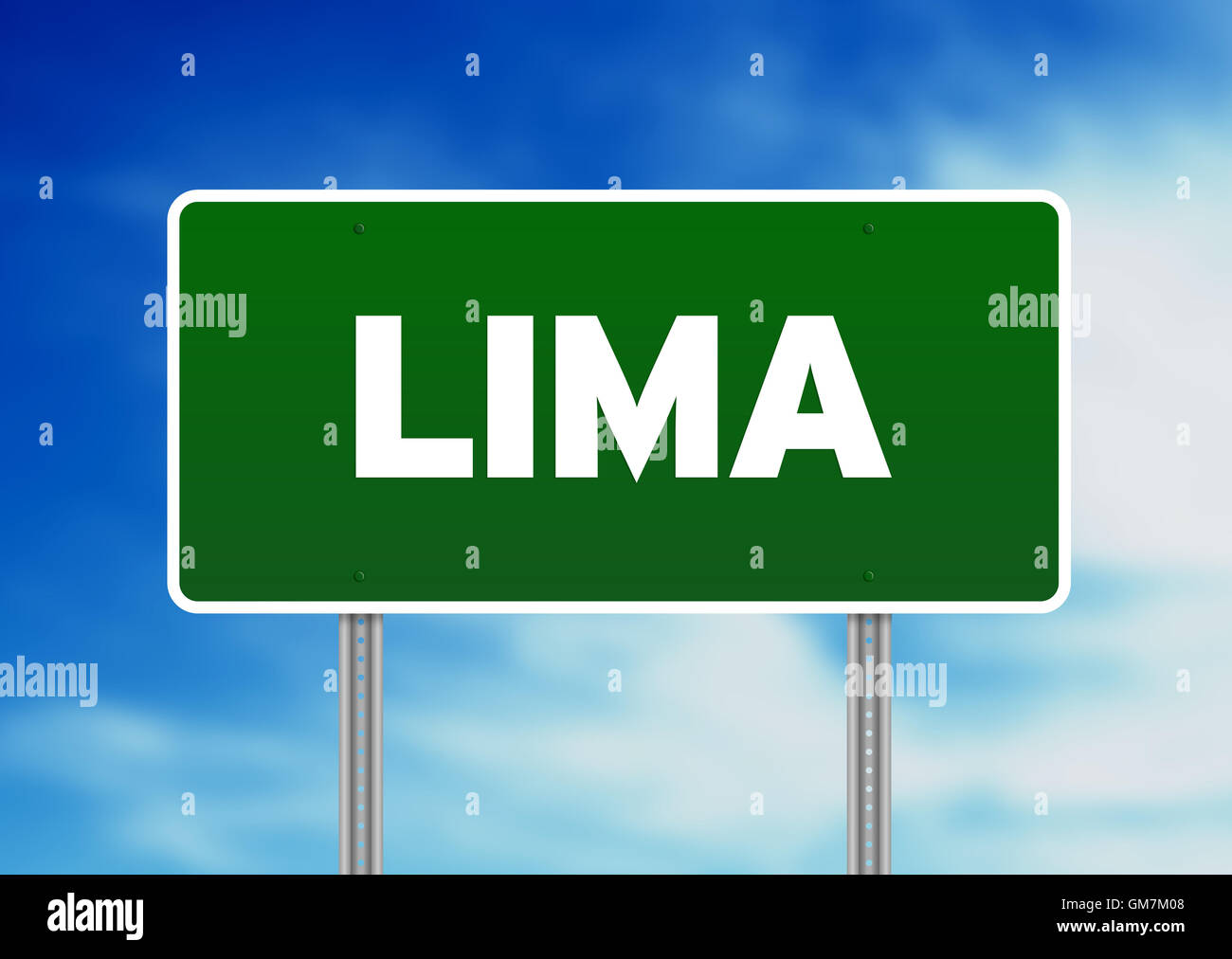 Lima sign hi-res stock photography and images - Alamy